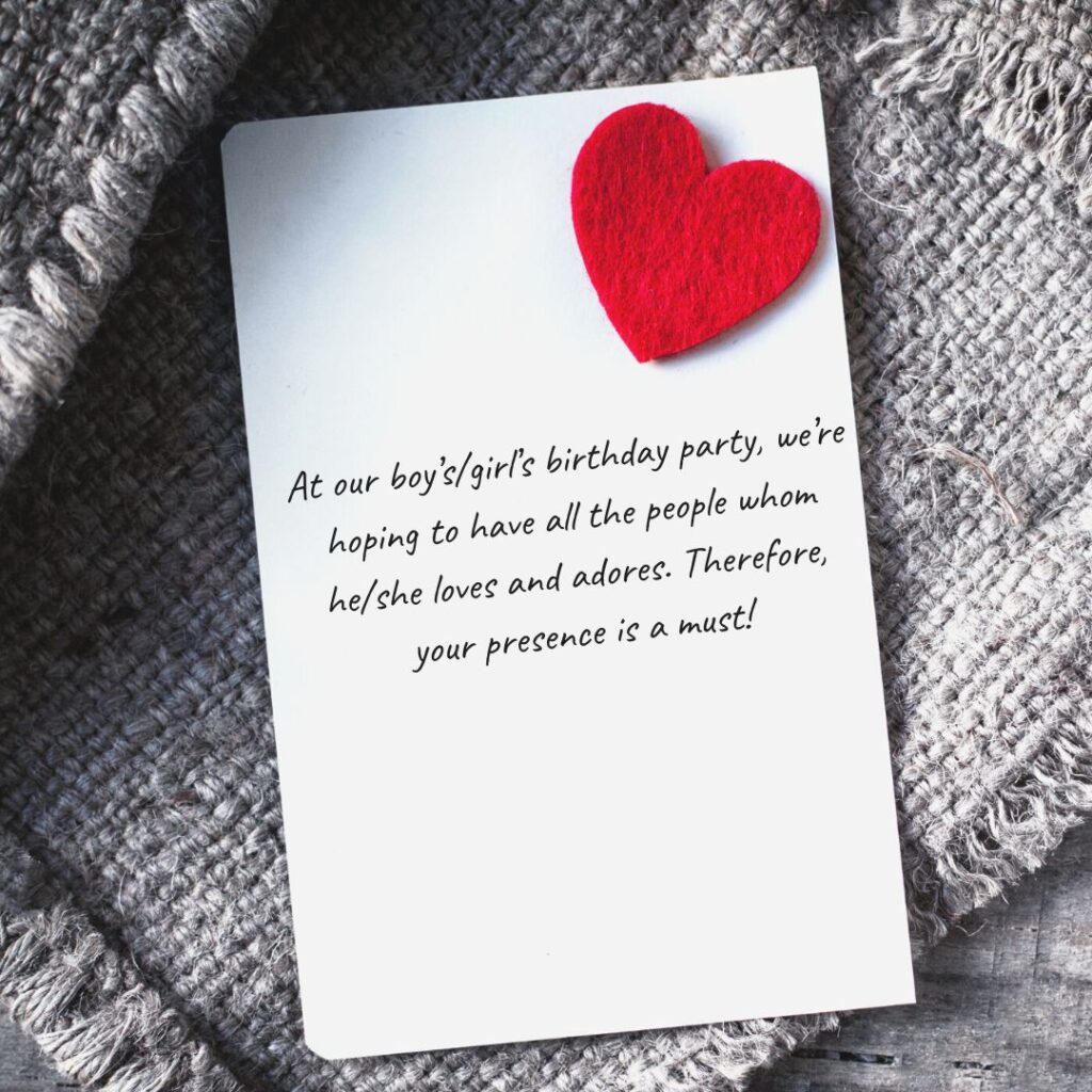 Party Invitation Messages – Party Invitation Examples And Ideas ...
