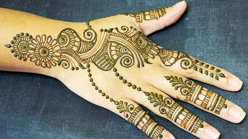 Special Mehndi Designs For Happy New Year 2025 - 2025