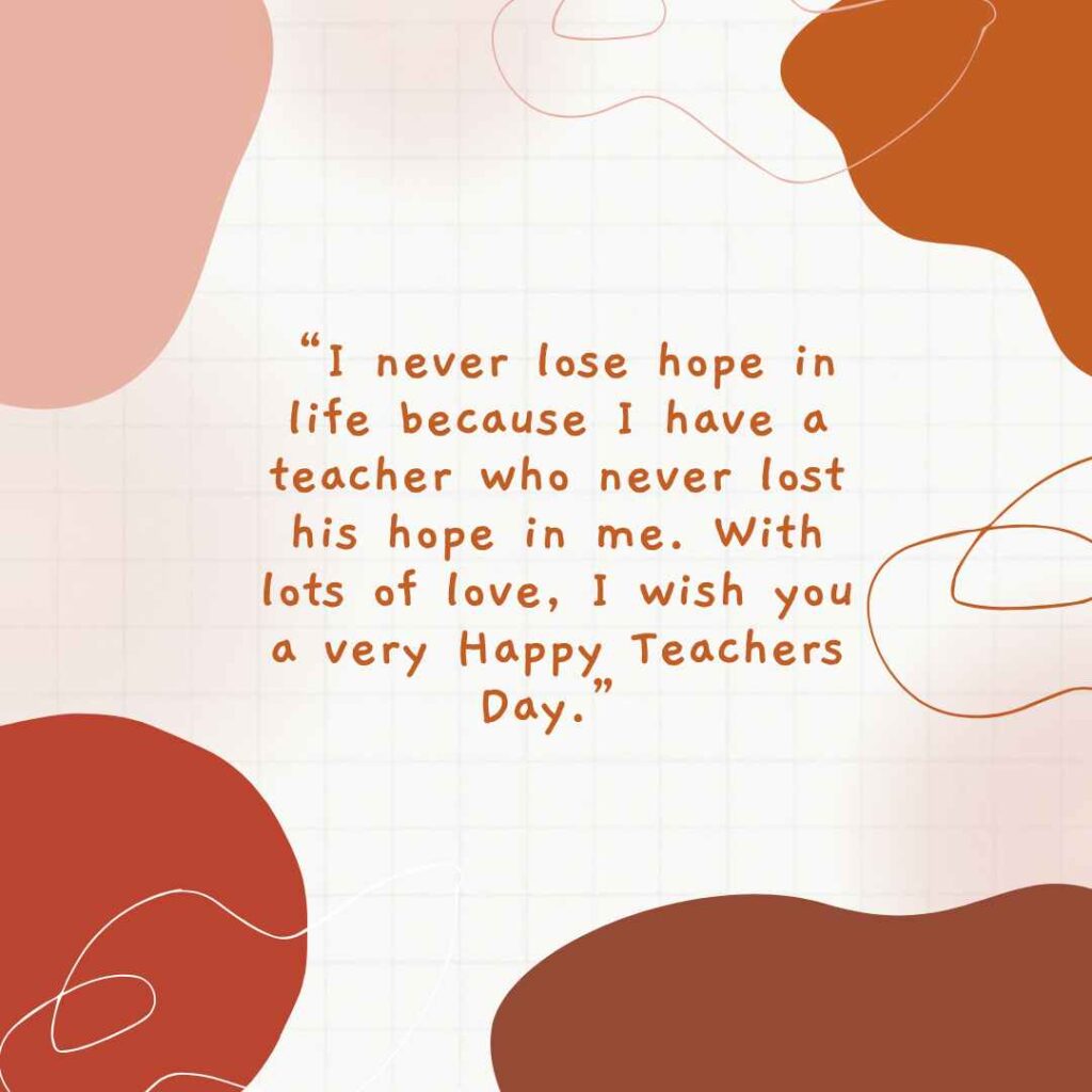 Heart Touching Lines For Teachers: 211+ Wishes Messages, Quotes - 2024