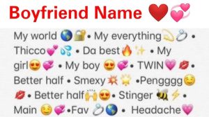 787+ Best Cute, Flirty, & Unique Nicknames For Your Boyfriend (With ...