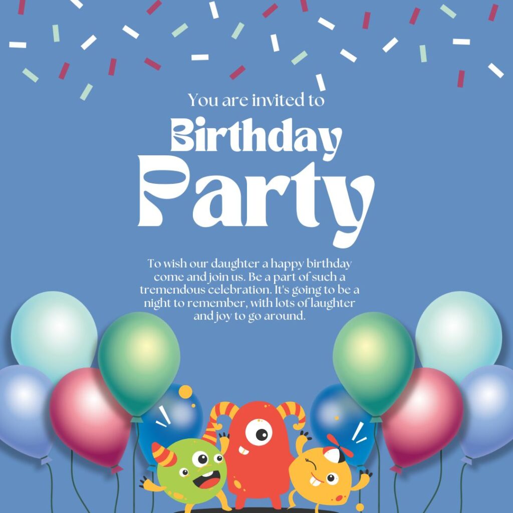 Birthday Invitation Messages & Wording - 2025