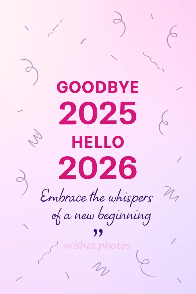165+ Best Goodbye 2025 Welcome 2026 Design And Wishes - 2026
